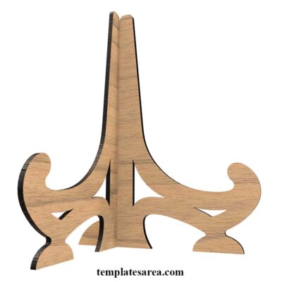 Free Laser Cut Picture Frame & Plate Stand Templates - TemplatesArea